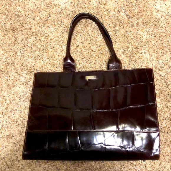 Aleda | Bags | Aleda Italian Leather Tote | Poshmark